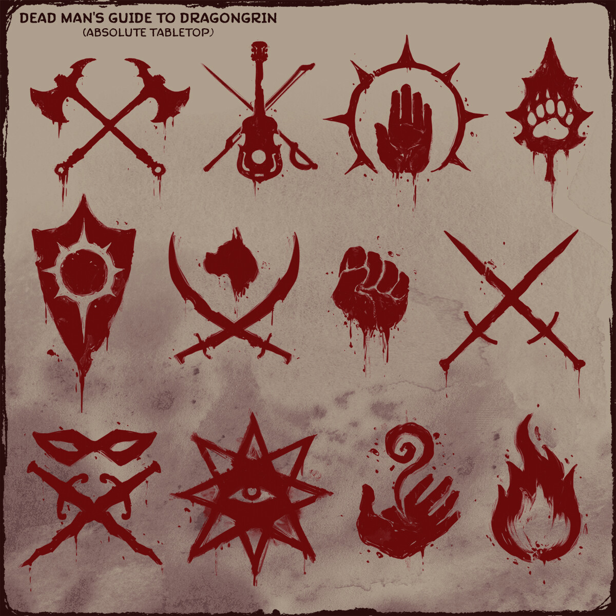 Art of Caustic - Dead Man's Guide to Dragongrin - Misc Art