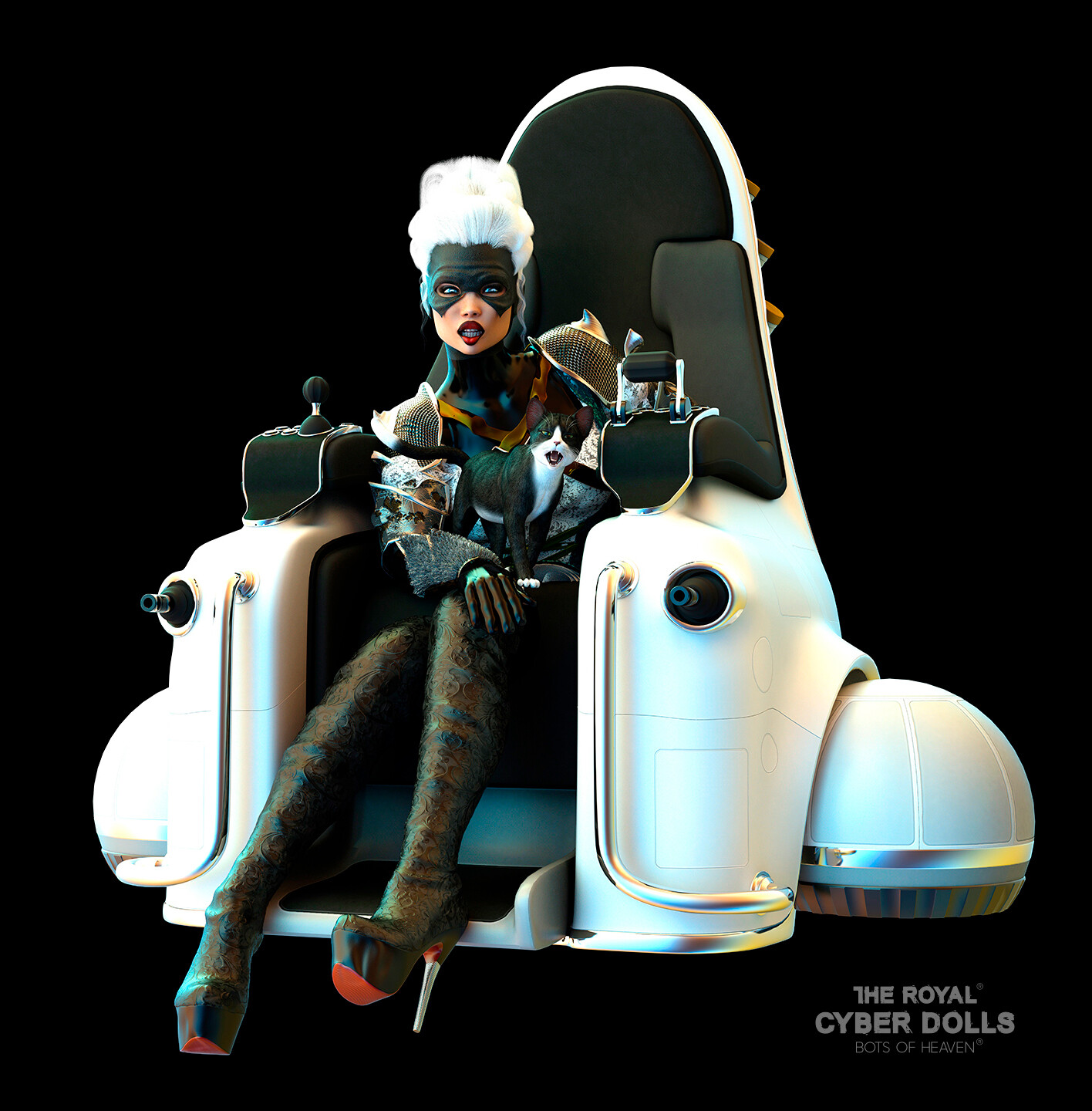 ArtStation - THE ROYAL CYBER DOLLS