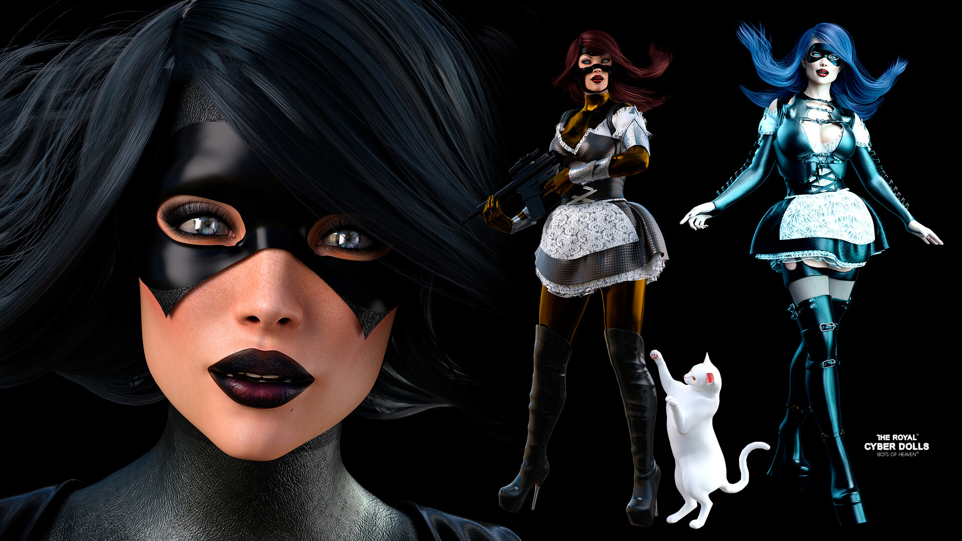 ArtStation - THE ROYAL CYBER DOLLS