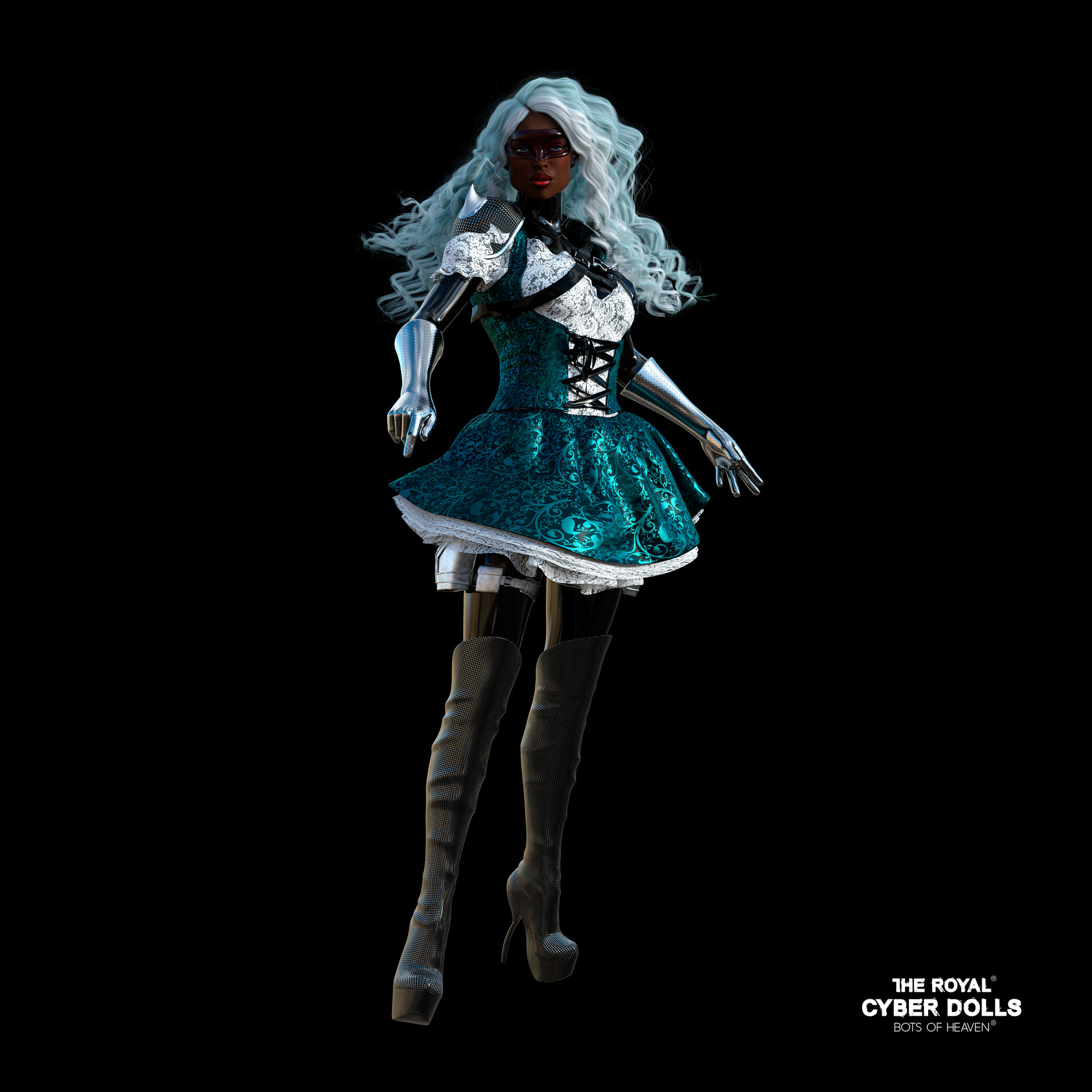 ArtStation - THE ROYAL CYBER DOLLS