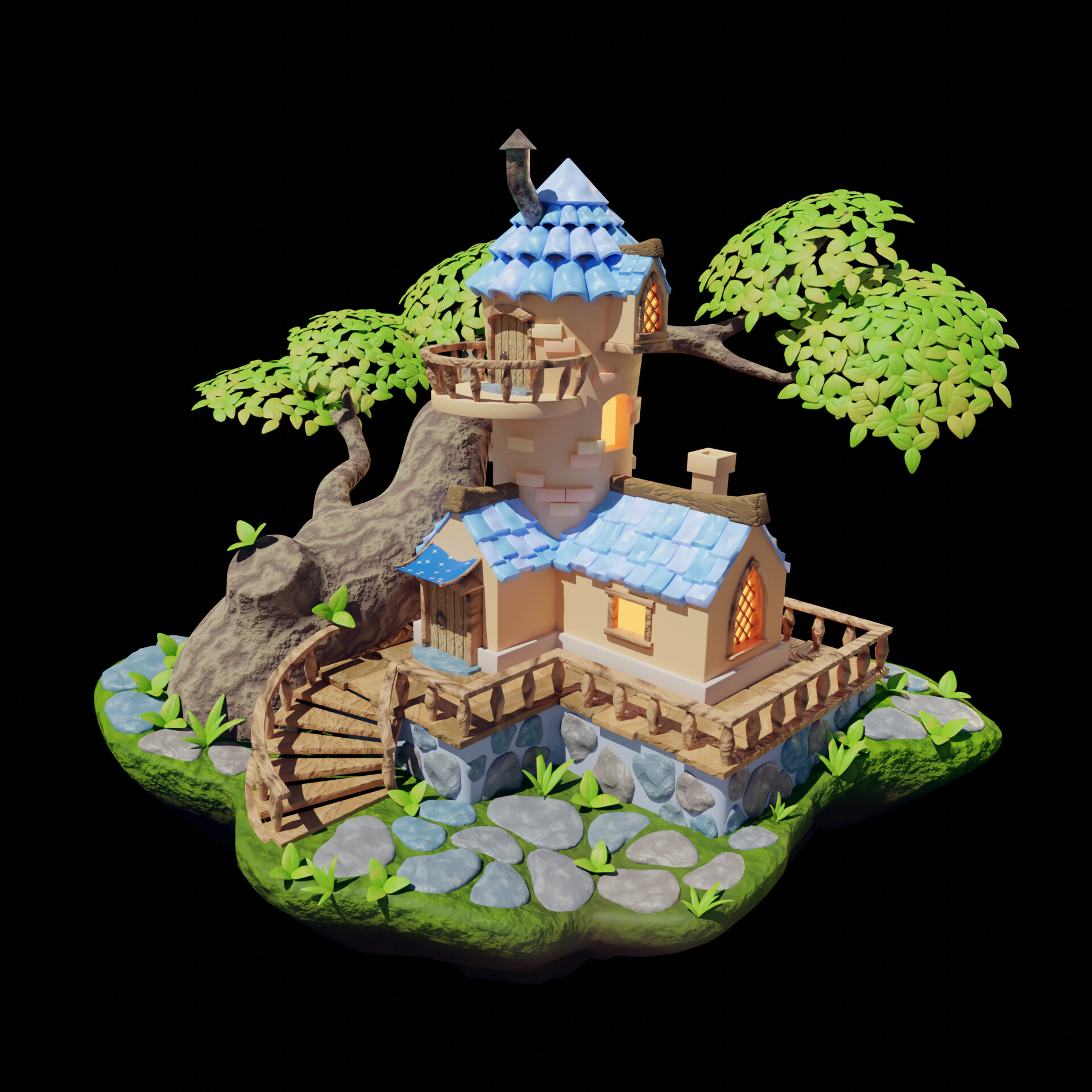 ArtStation - Fantasy house