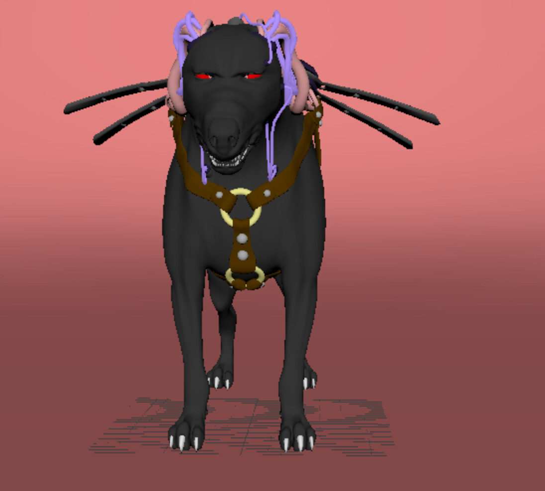 ArtStation - Warrior Dog Rig