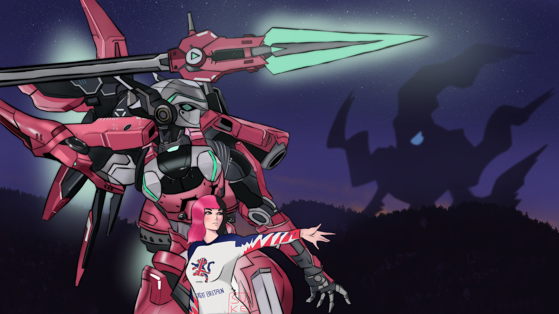 ArtStation - Comission Raava and Andromeda