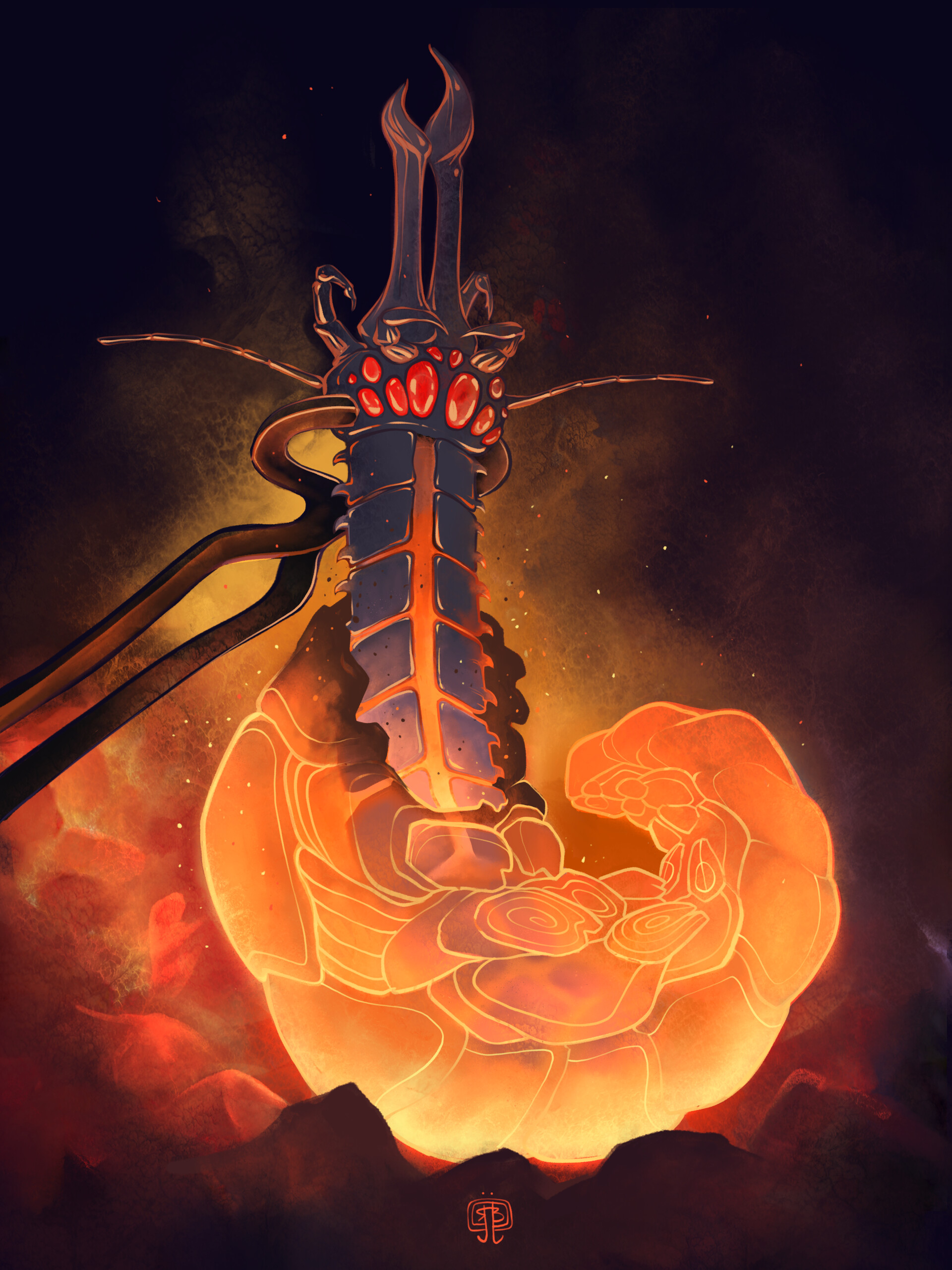 ArtStation - Swordtember: Insect
