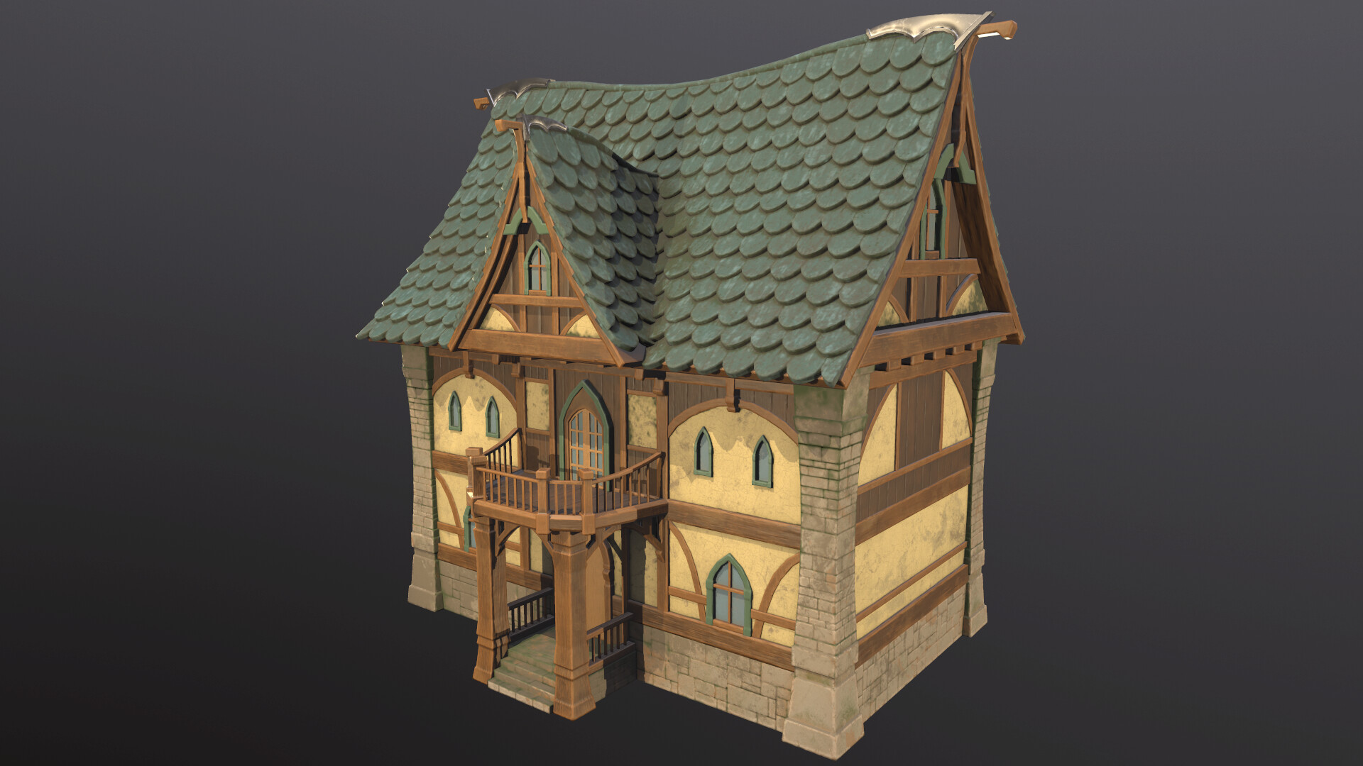 ArtStation - Stylized House