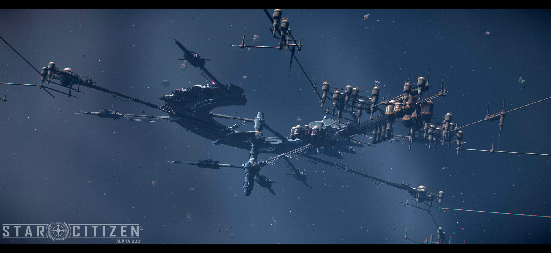Brandon Lamb - Star Citizen: CRU-L1 Refinery Exterior - Rest Stops