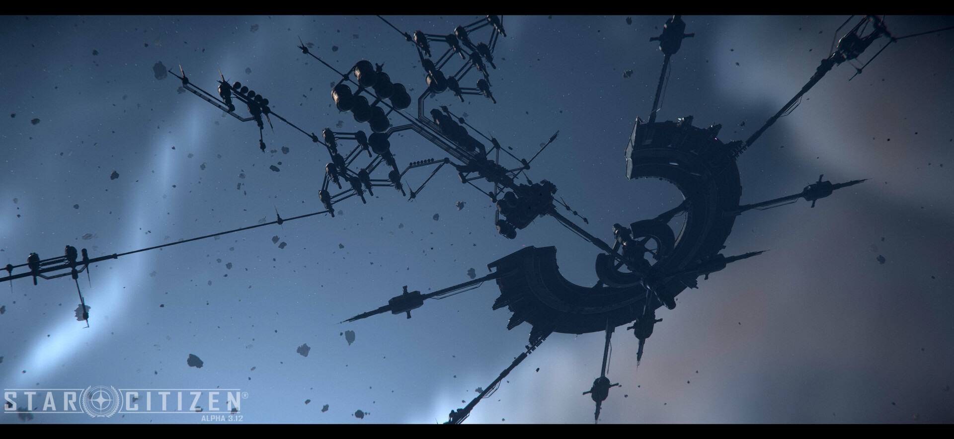 Brandon Lamb - Star Citizen: CRU-L1 Refinery Exterior - Rest Stops