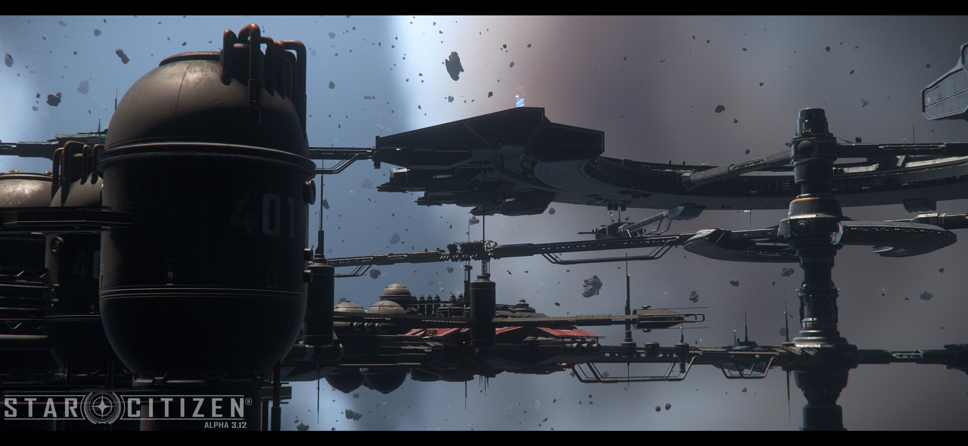 Brandon Lamb - Star Citizen: CRU-L1 Refinery Exterior - Rest Stops