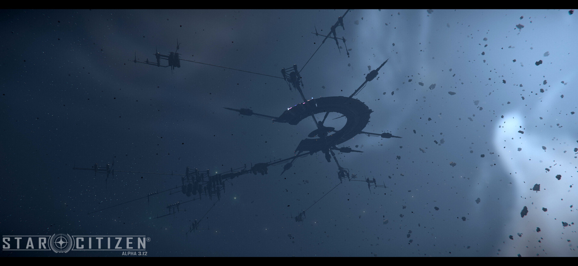 Brandon Lamb - Star Citizen: CRU-L1 Refinery Exterior - Rest Stops