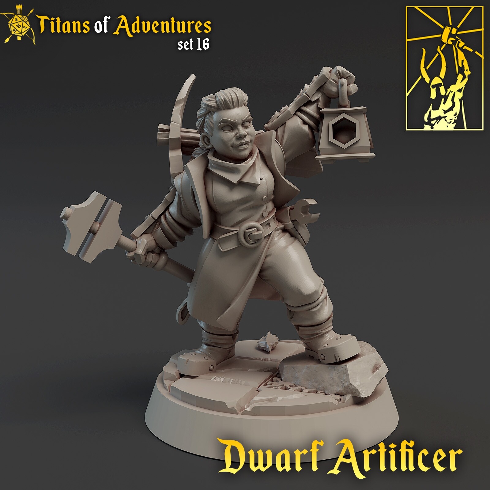 ArtStation - Dwarf Artificer