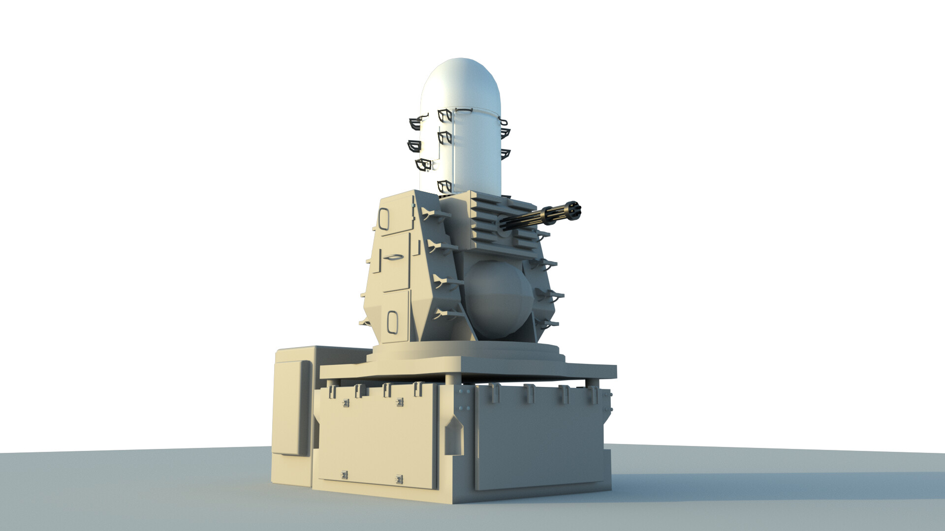 ArtStation - Vulcan Phalanx Navy WIP