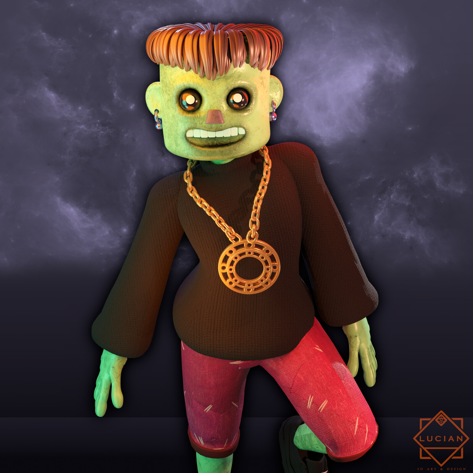 ArtStation - Good Vibes Zombie