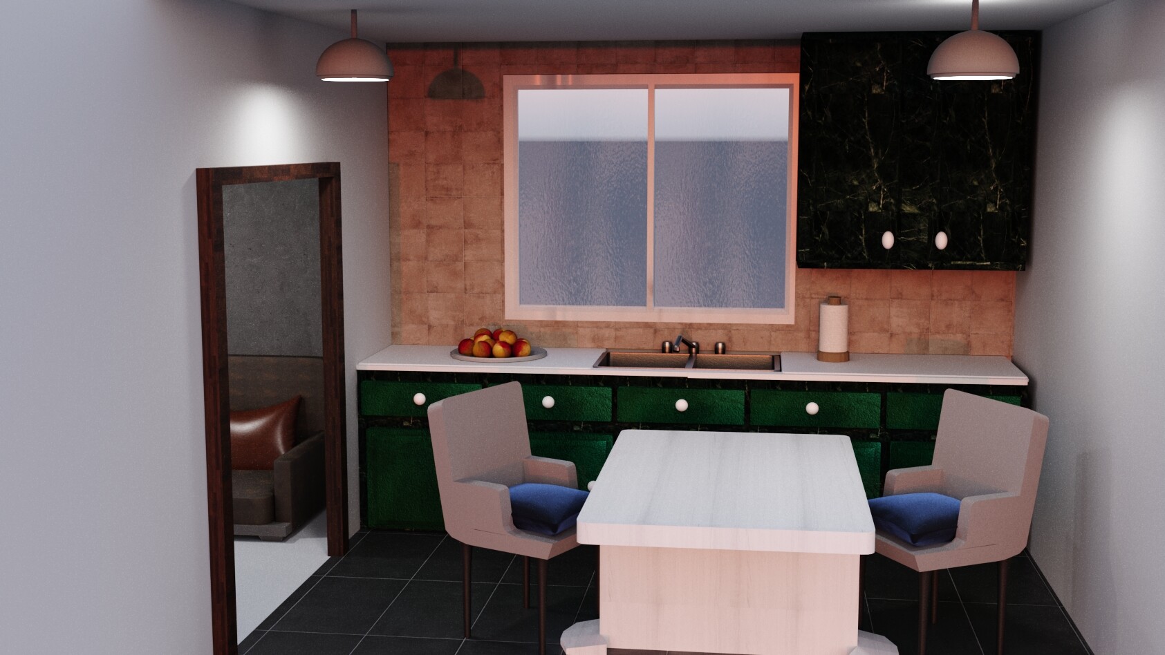 ArtStation - My recreation of my future Kitchen!