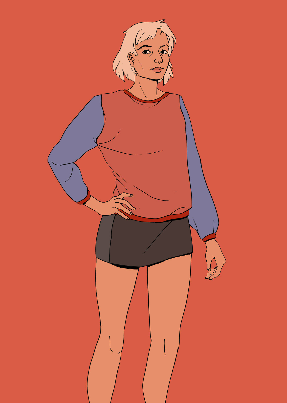 ArtStation - Red Character Study