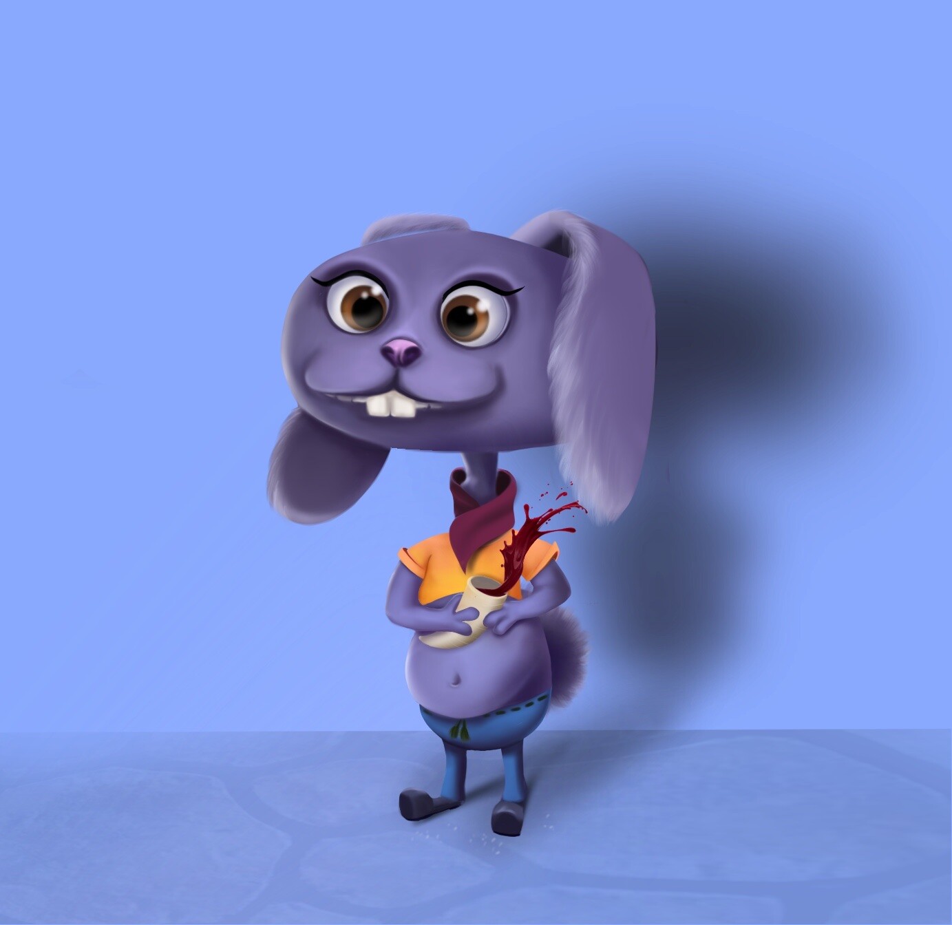 ArtStation - Drunk Bunny