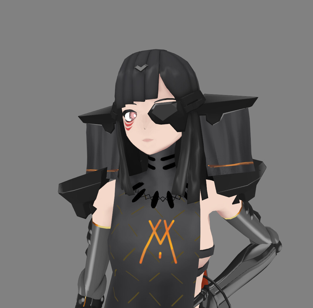 ArtStation - NYTO: Girl's Frontline VR Avatar