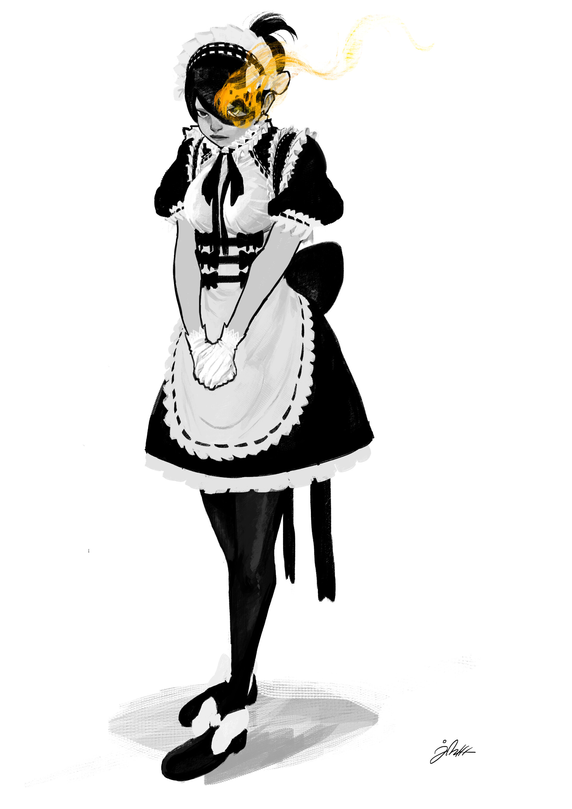 ArtStation - Headless maid