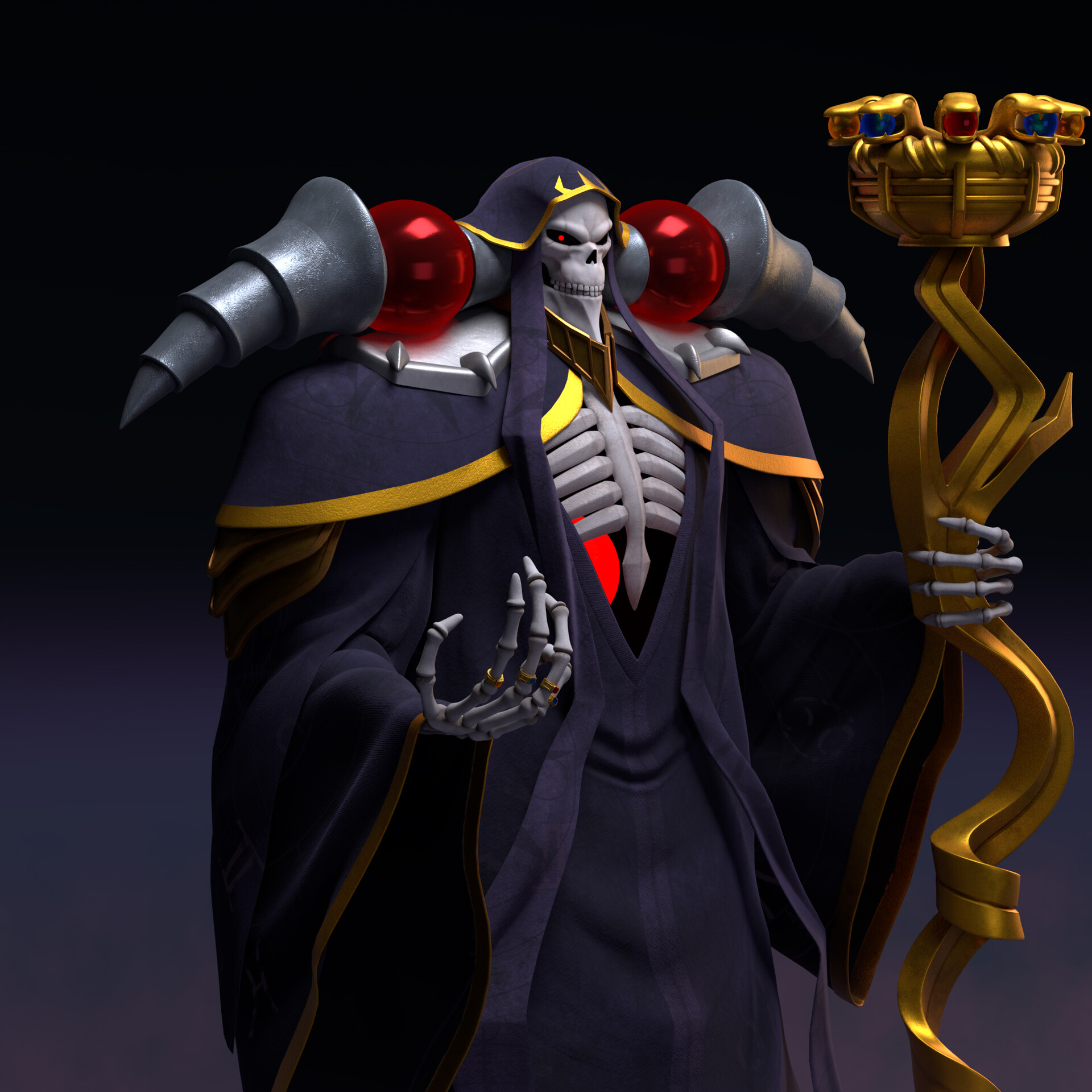 Emmett Menes - Ainz Ooal Gown|ArtWork