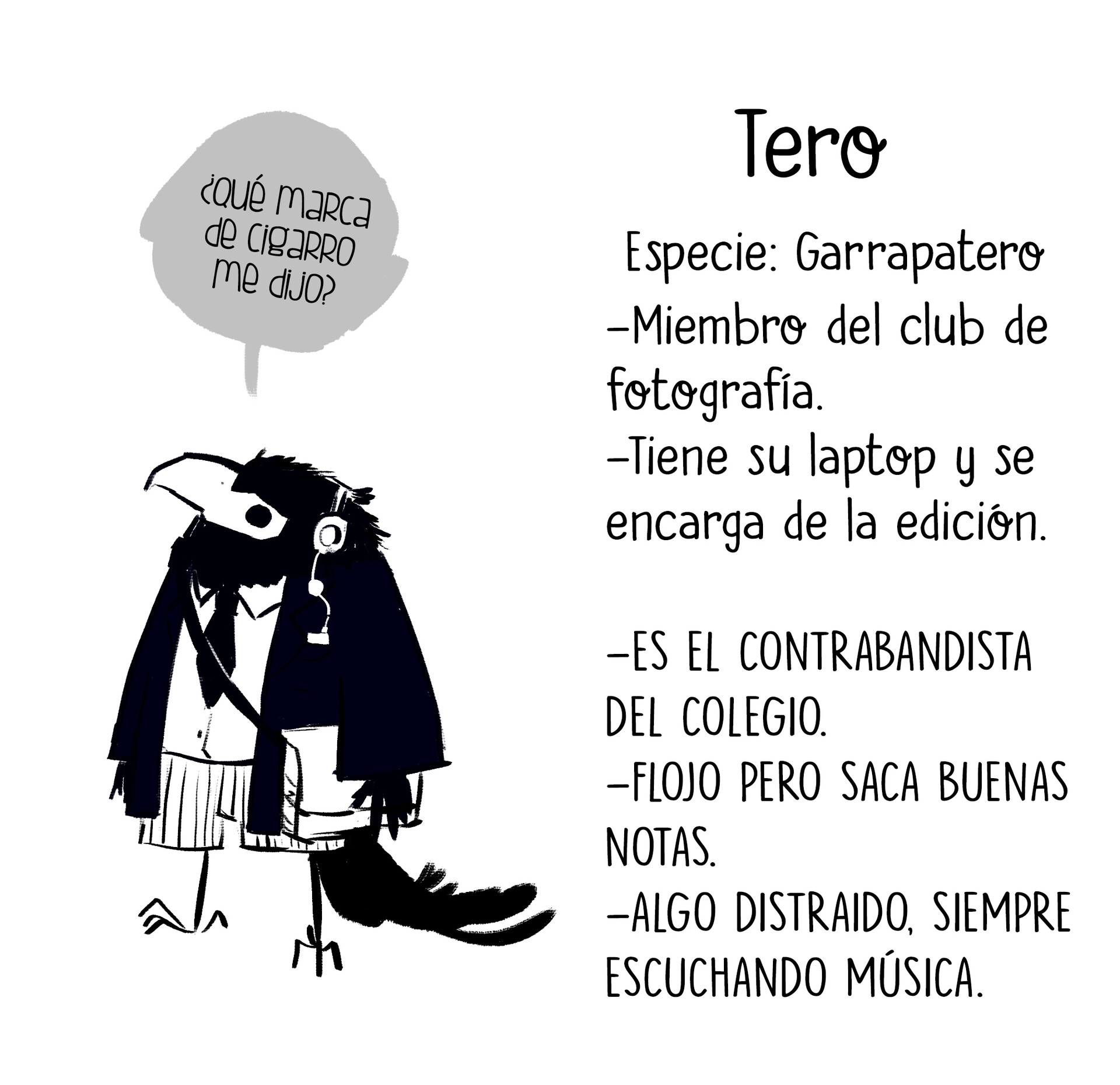 ArtStation - Tero - Character Sheet