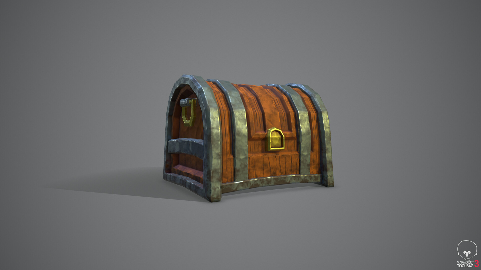 ArtStation - Stylized Dirty Chest