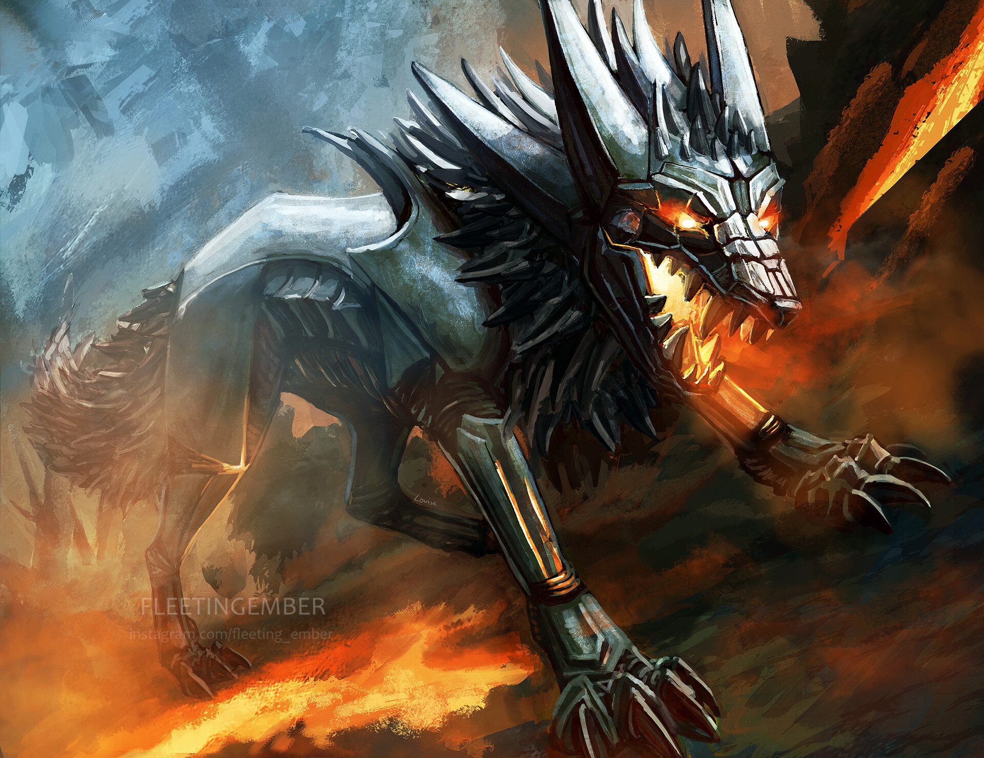 ArtStation - Metal Wolf