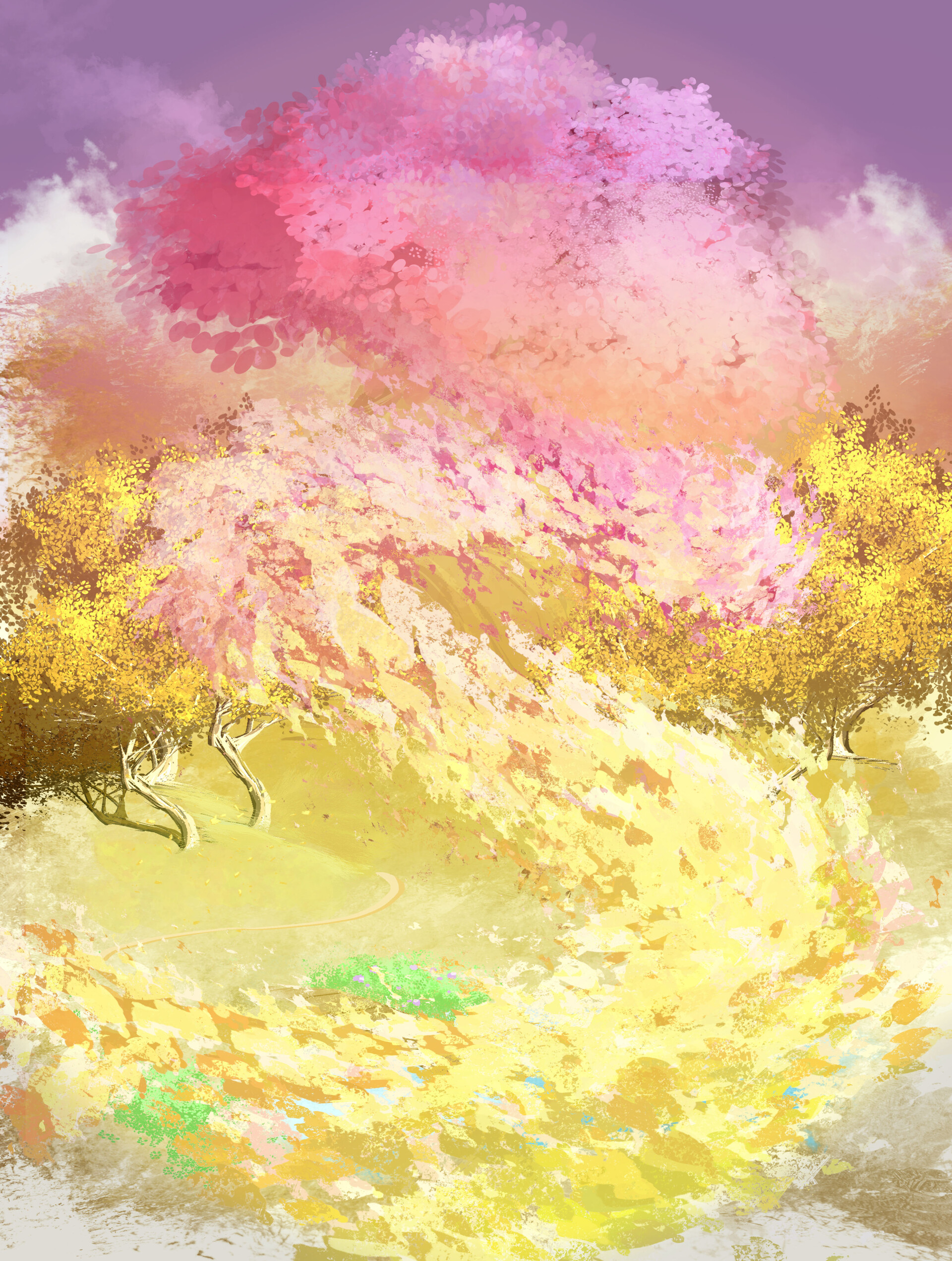 ArtStation - The Autumn Wind