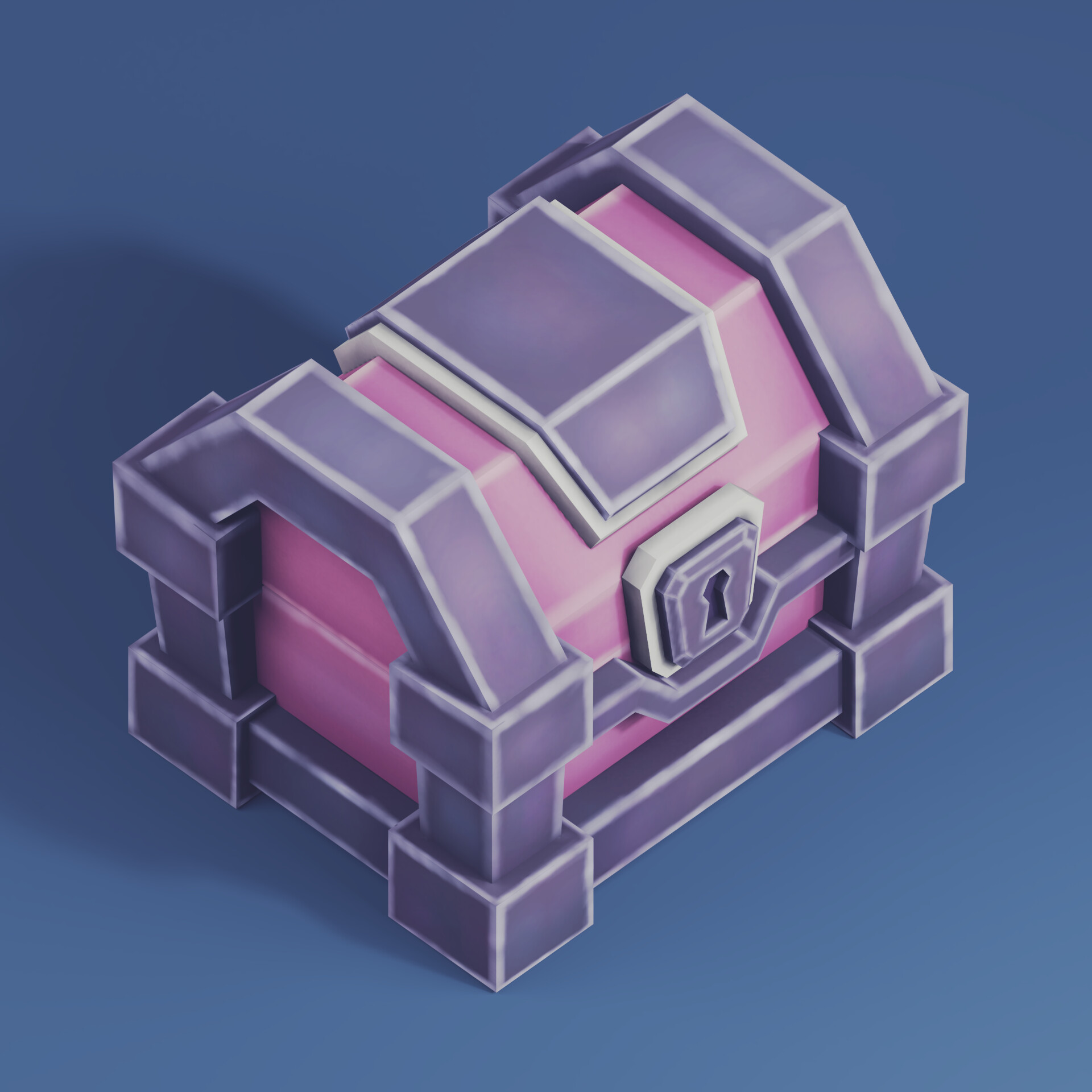 ArtStation - Low Poly Epic Chest