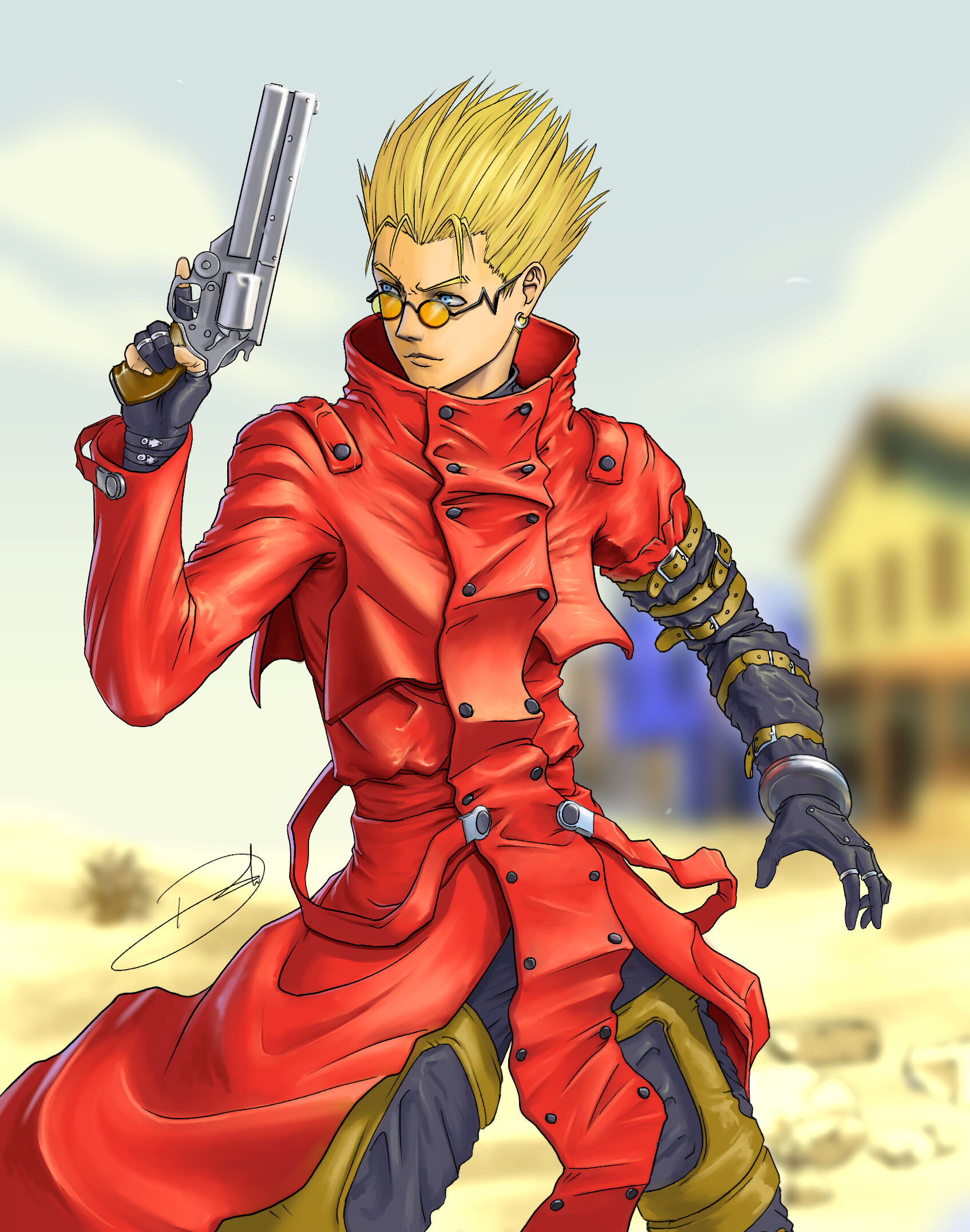ArtStation - Trigun Fanart