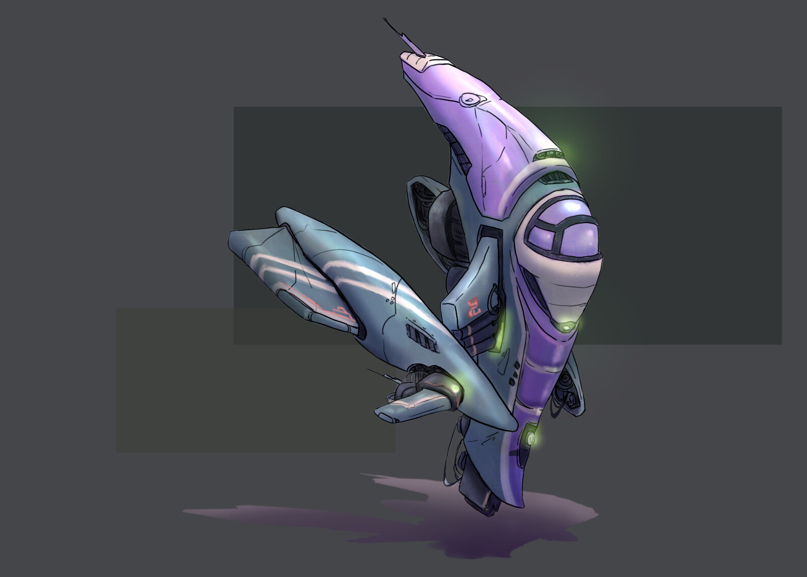 ArtStation - Spaceship concept