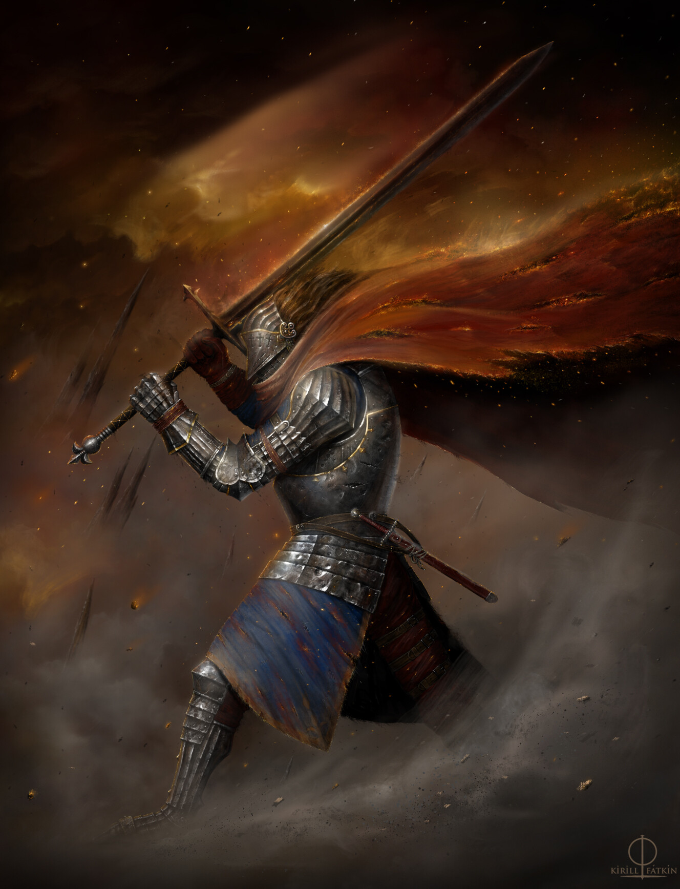 ArtStation - Through the fire