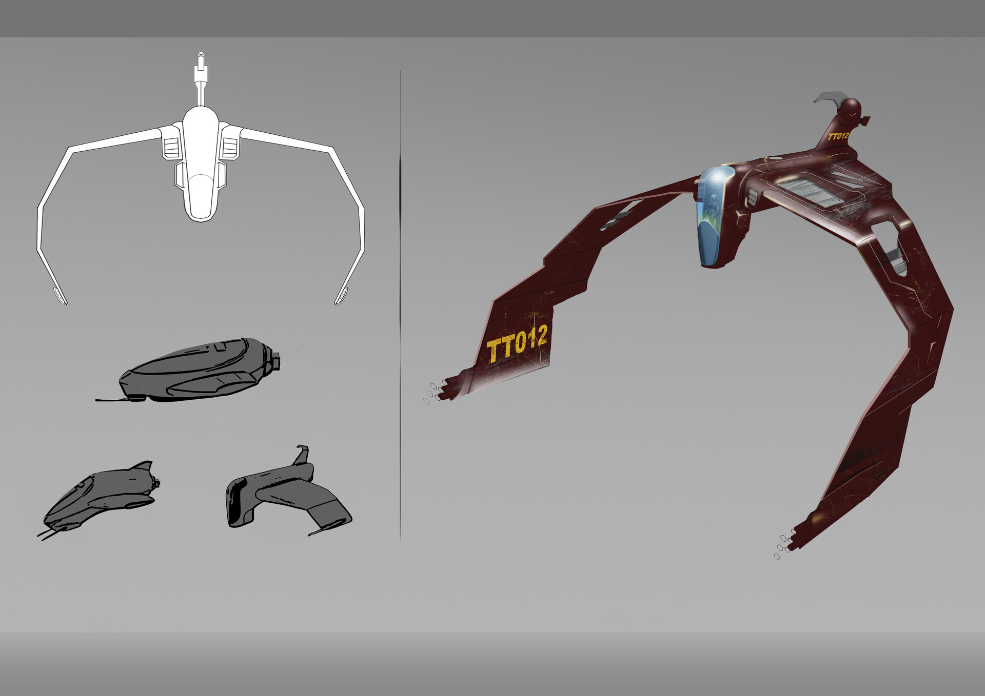 ArtStation - tech set