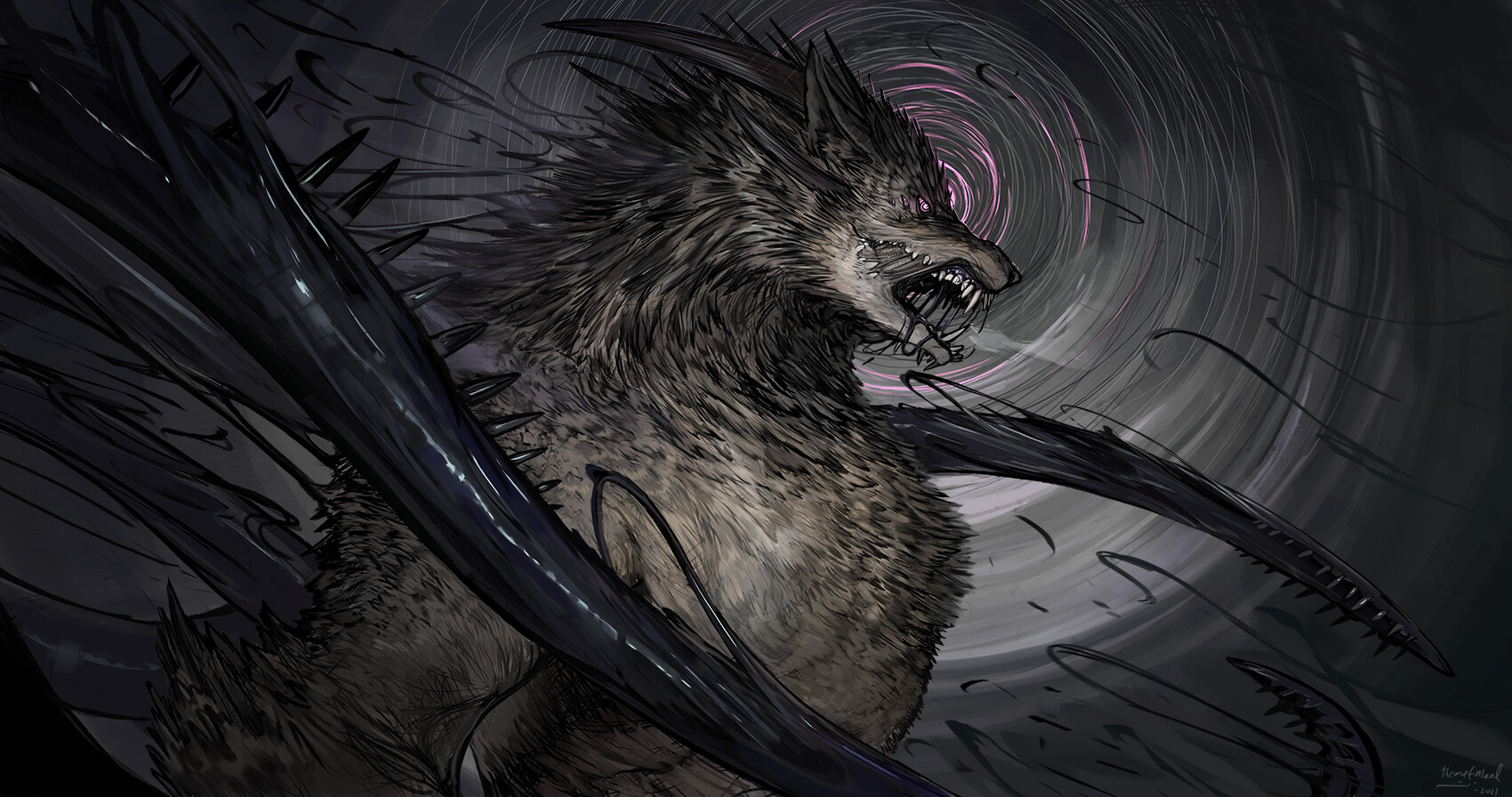 ArtStation - Afflicted snarl