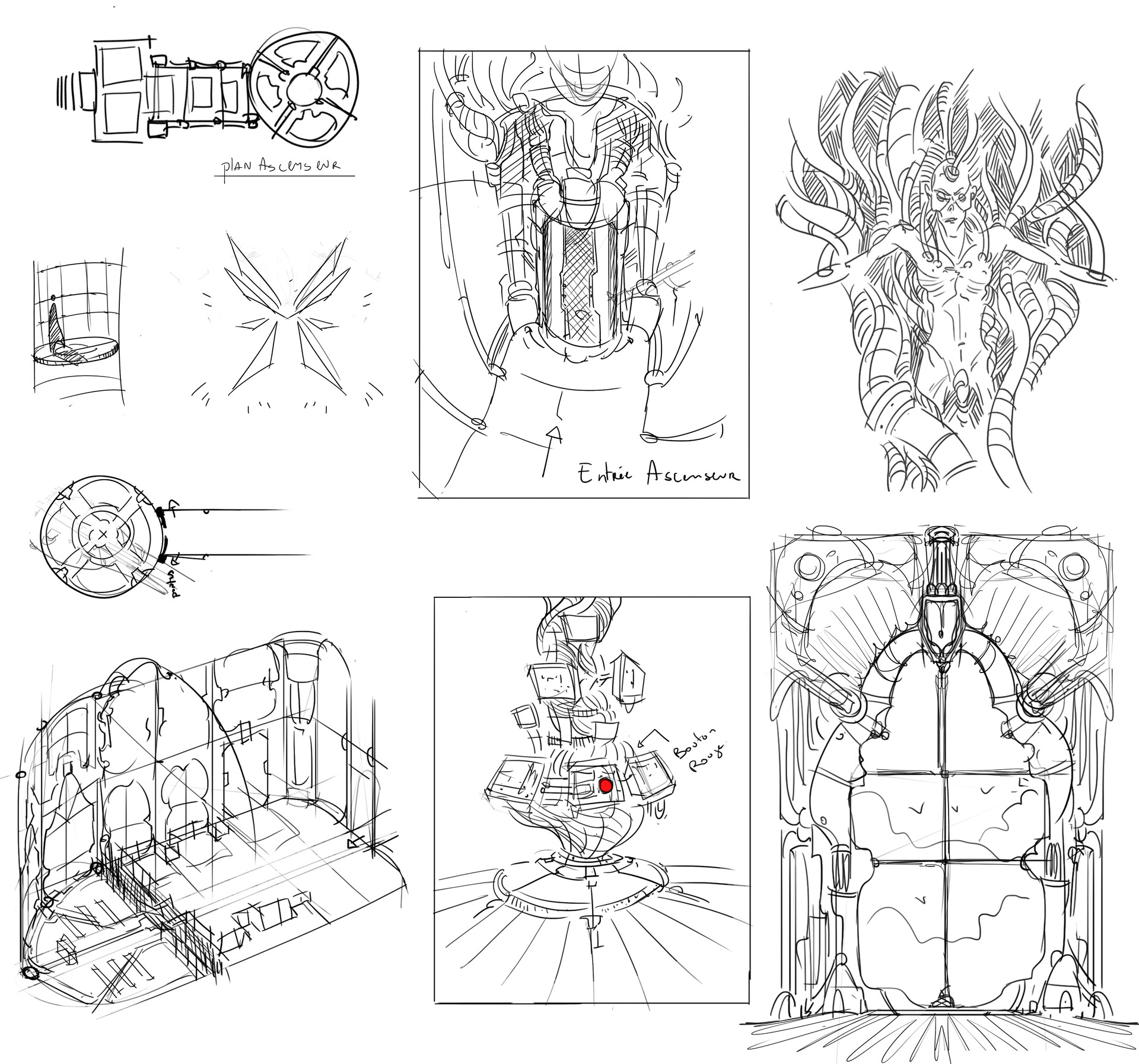 ArtStation - Birth Sketch