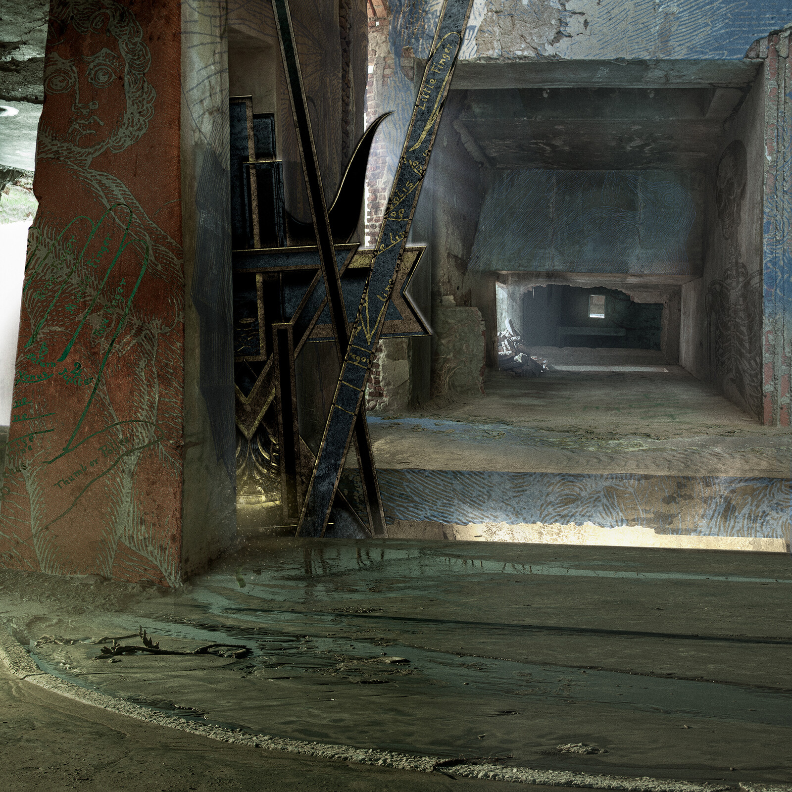 Pablo Romanos - Damastor's House - Environment Concept Art Serie