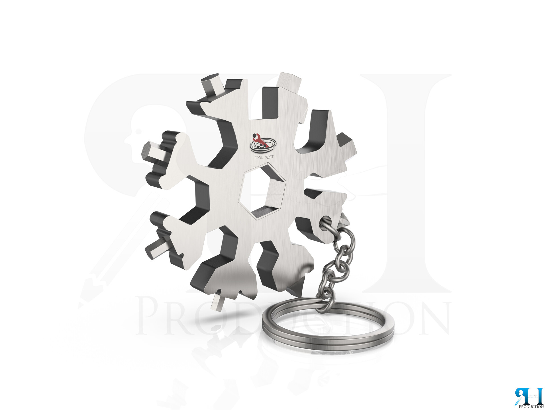 ArtStation - All In One Keychain Design