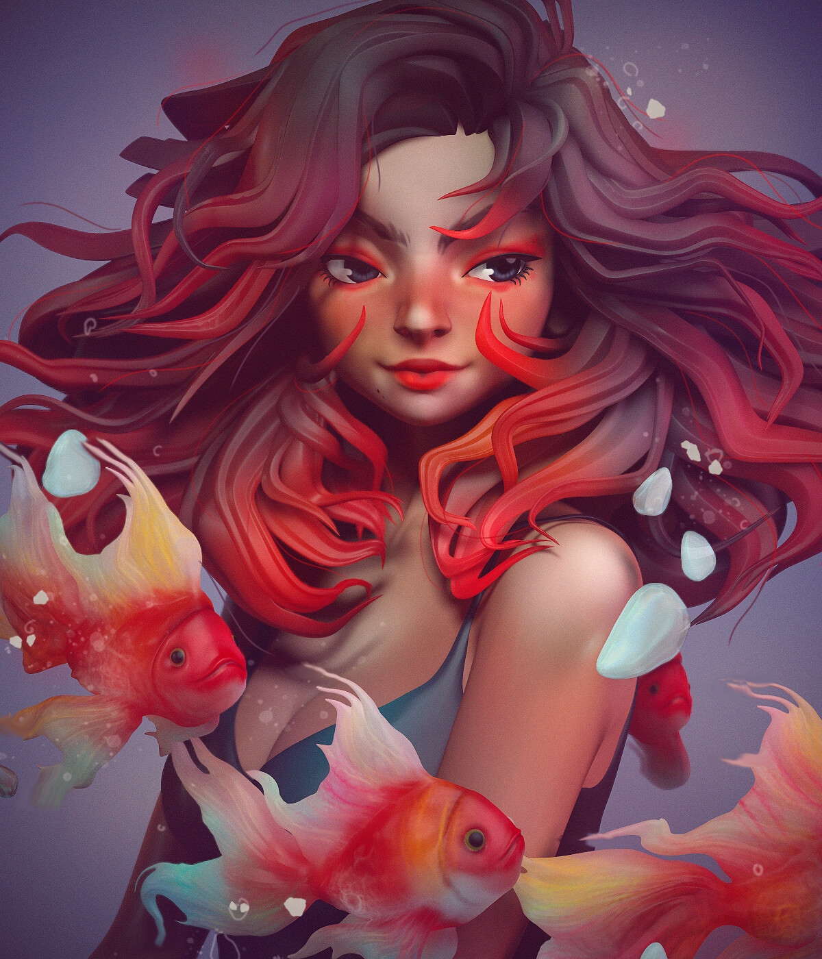 ArtStation - Girl by Loish