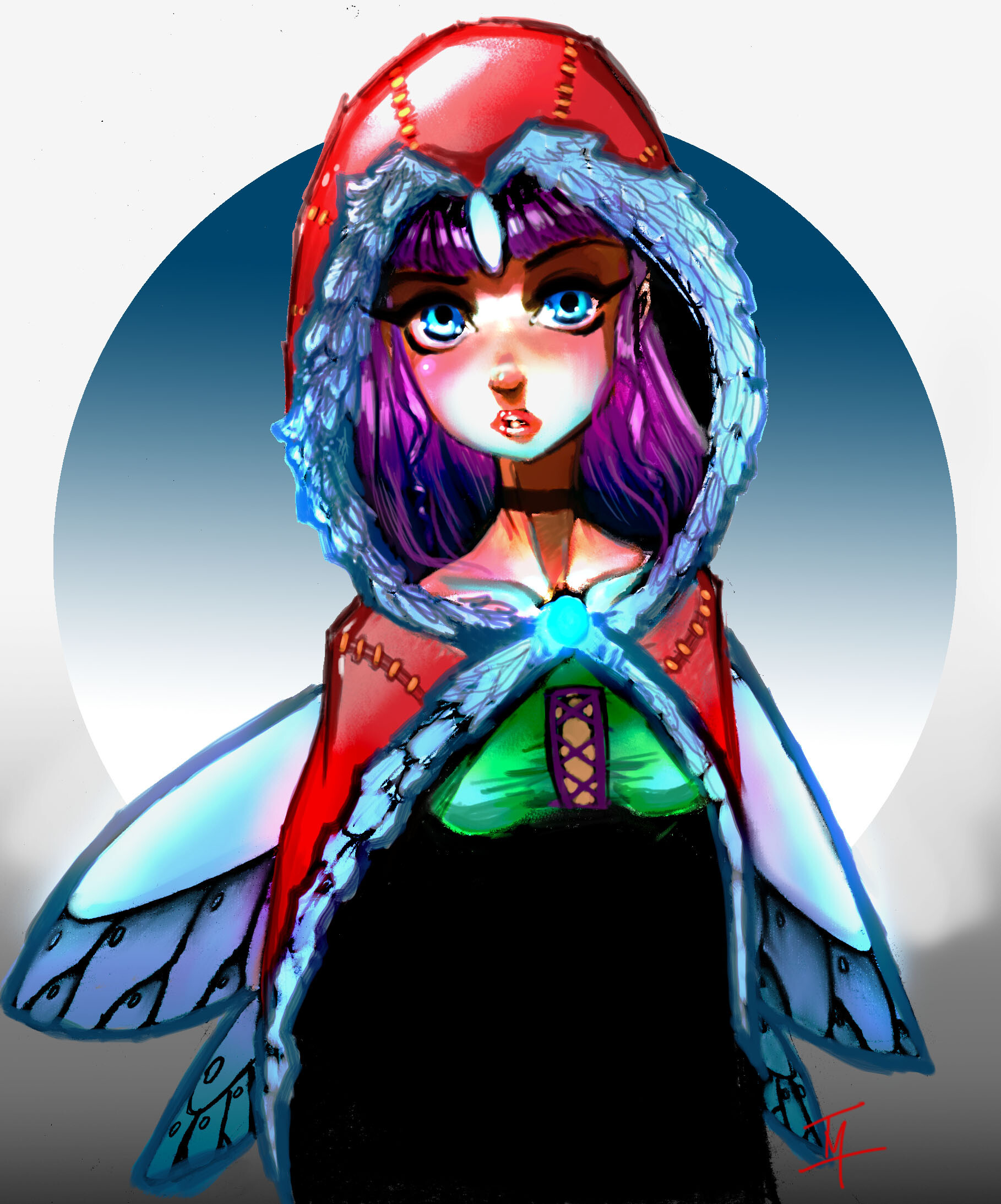 ArtStation - Fairy Ready for Winter