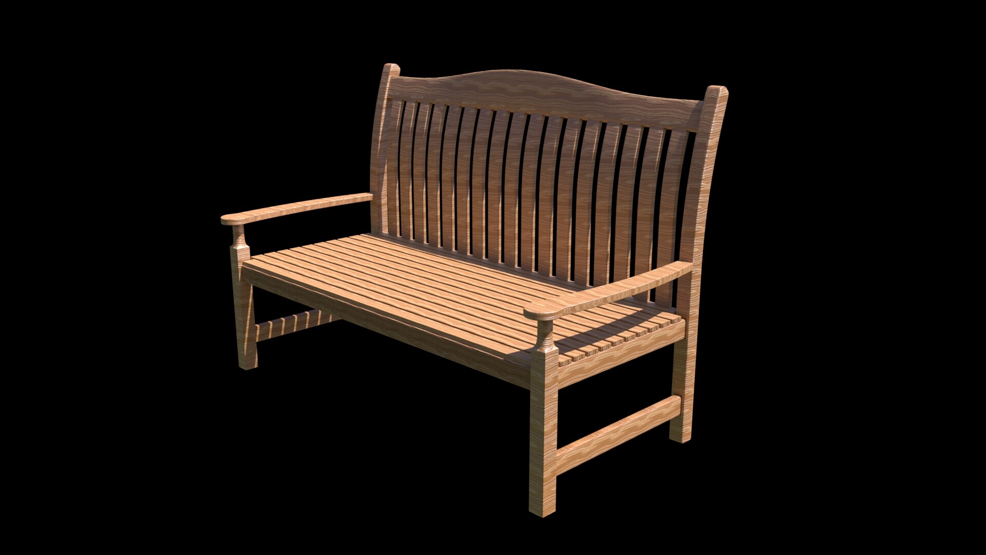 ArtStation - Modelling: Bench (2019)