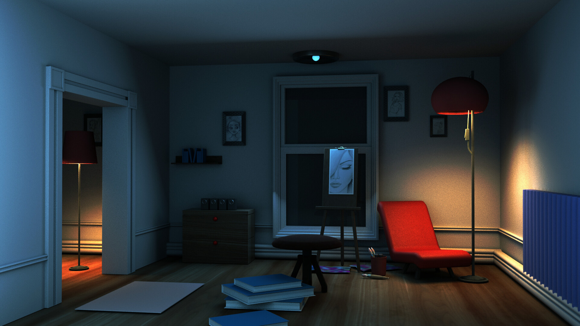 ArtStation - Interior Scene Creation