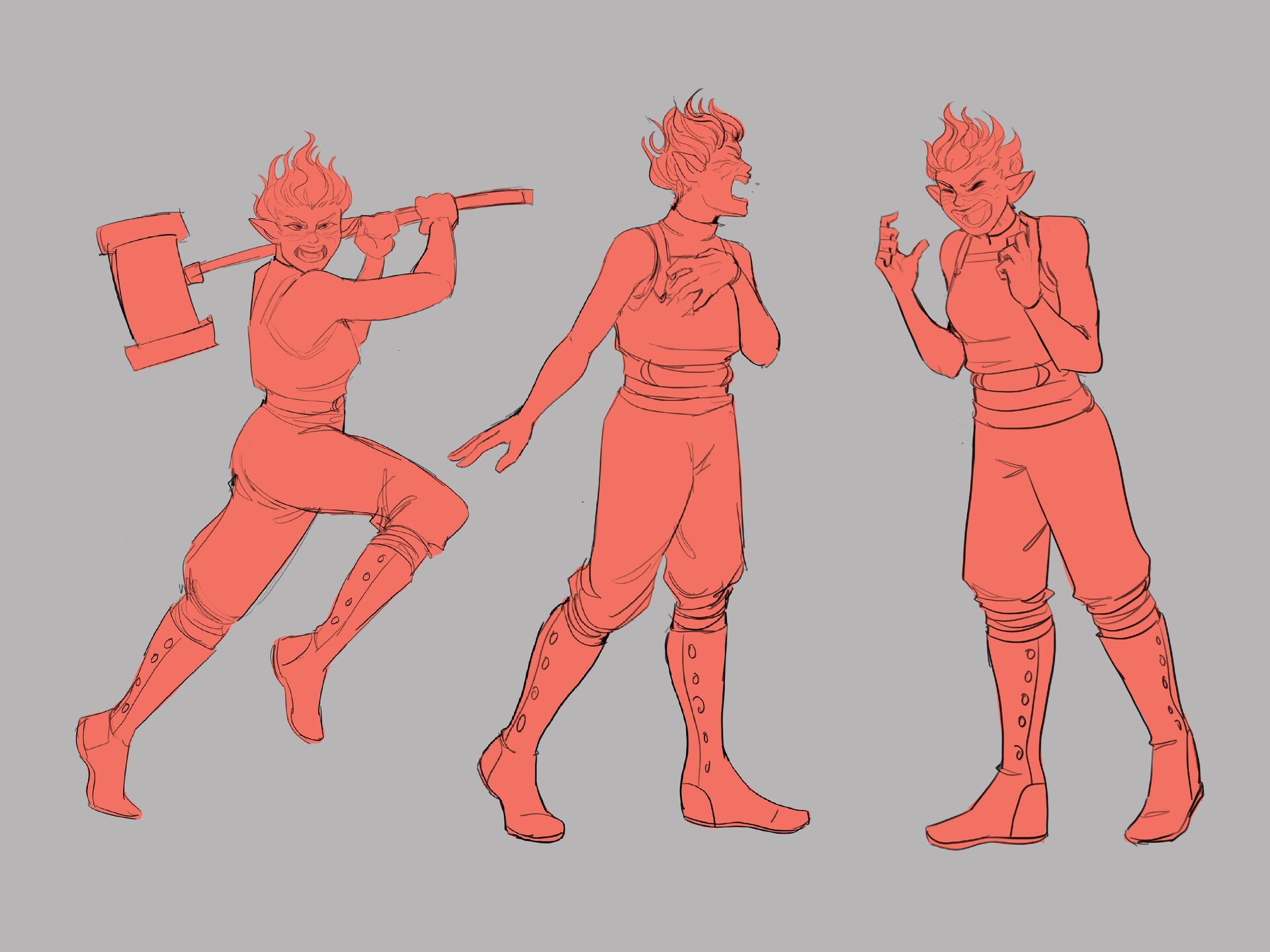 ArtStation - Pyre : Emotion Anger