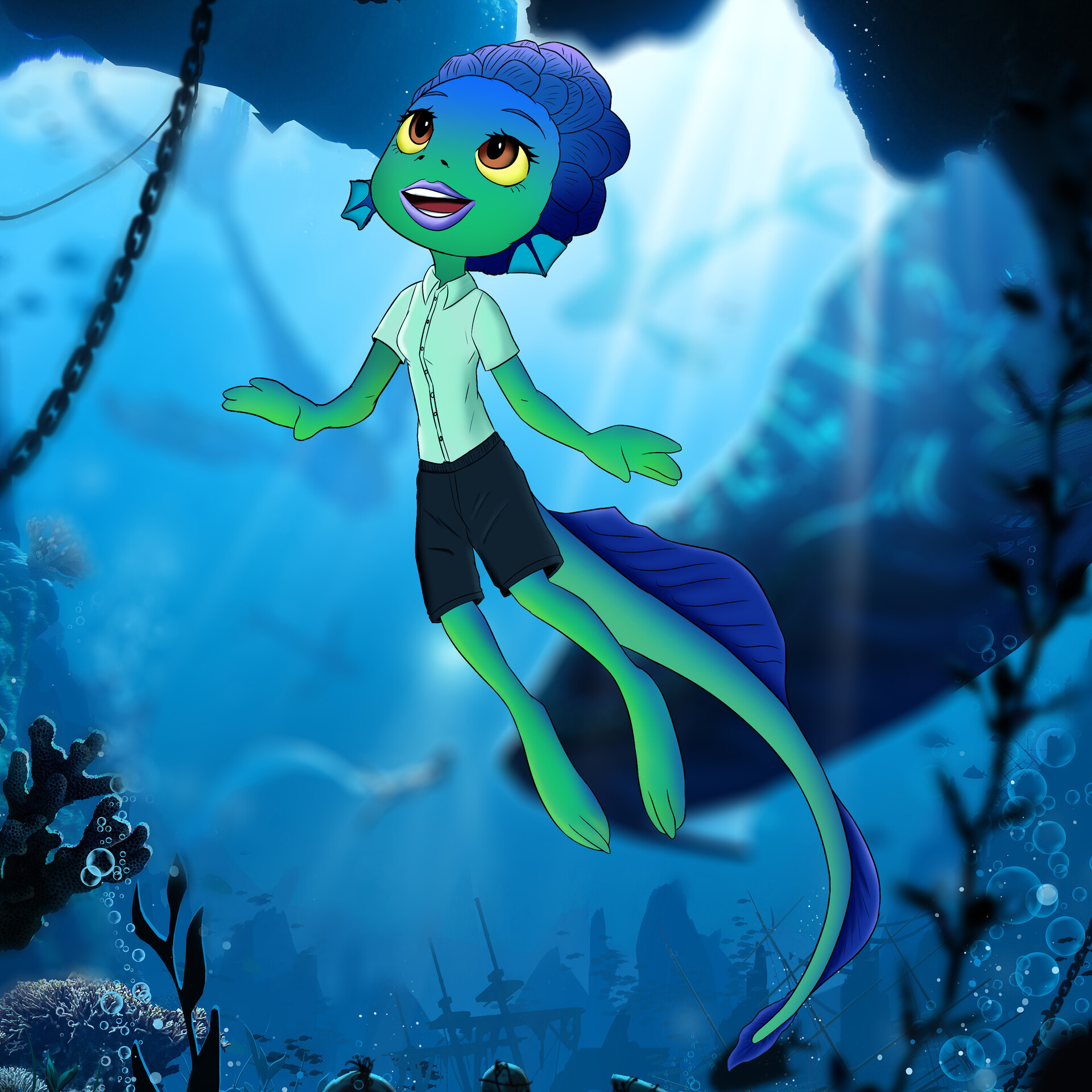 ArtStation - Luca character design