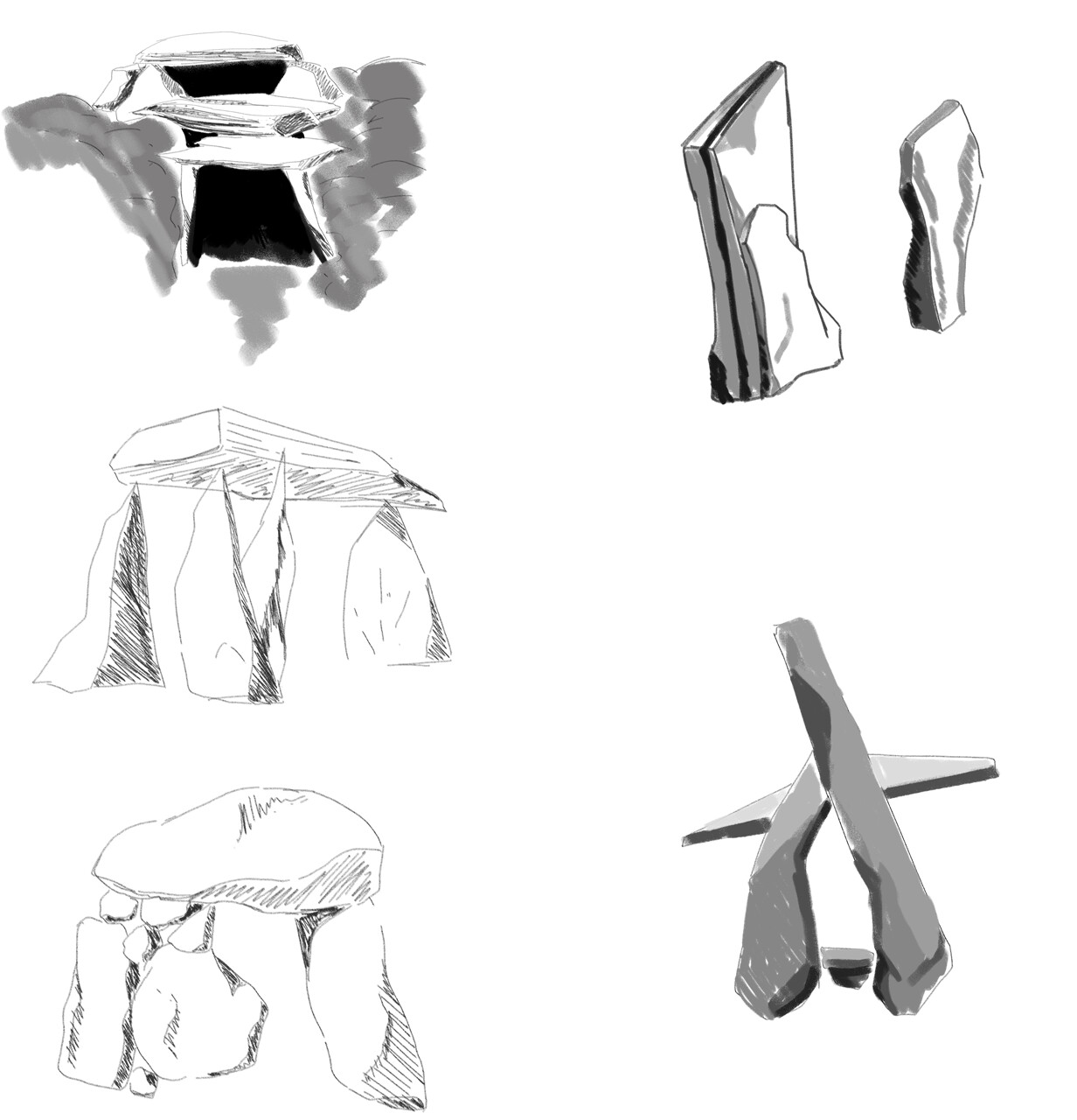 ArtStation - Neolithic Architecture Studies