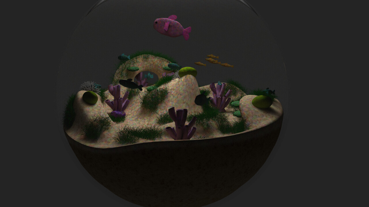 Alexander - Cartoonish Water EcoSphere