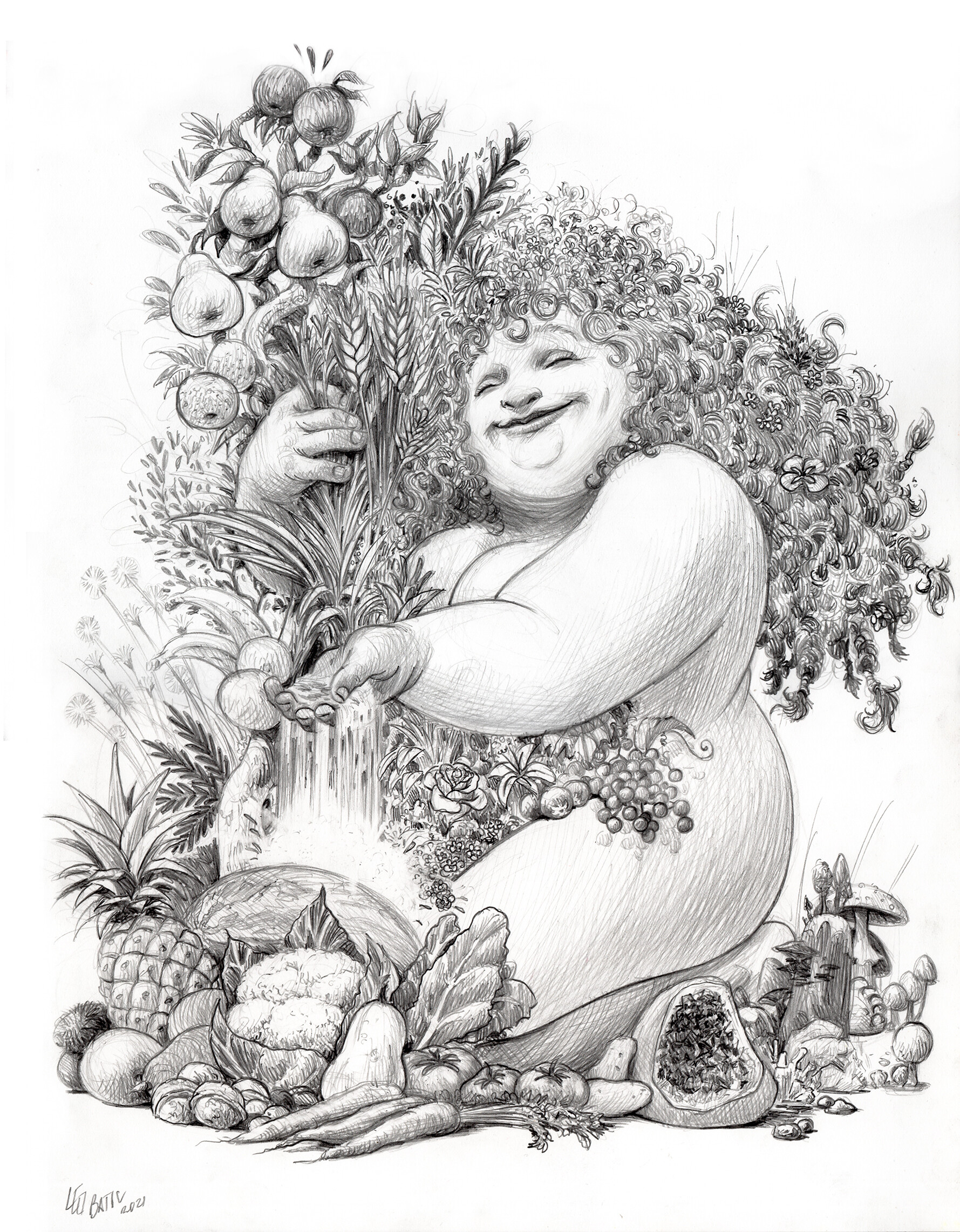 ArtStation - PACHAMAMA EXHUBERANTE