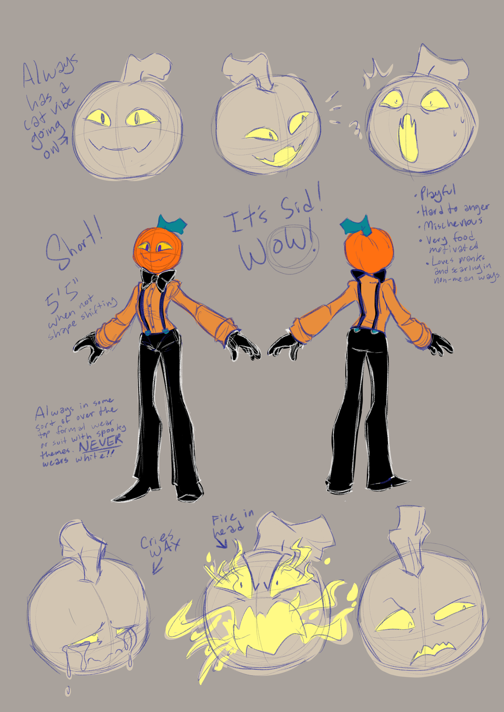 ArtStation - Pumpkin Concept Art