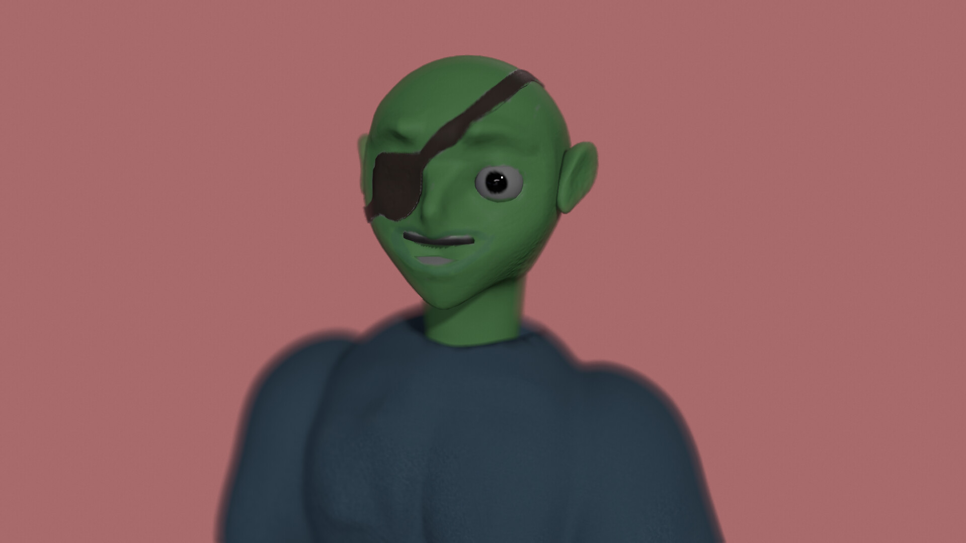 ArtStation - One-Eyed Goblin, Trace Farrell