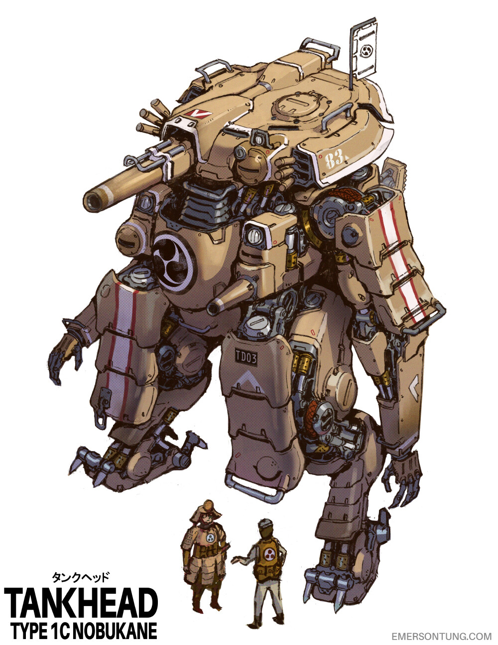 Emerson Tung - TankHead - Artwork Compilation 02