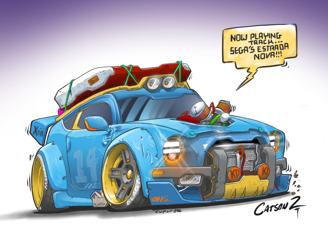 ArtStation - Catson Z concept revised