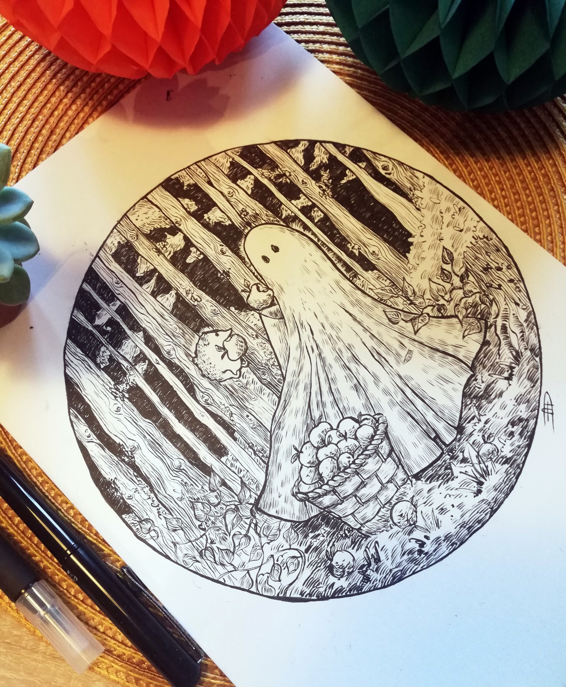 ArtStation - Inktober 2021 - day 6 - Spirit