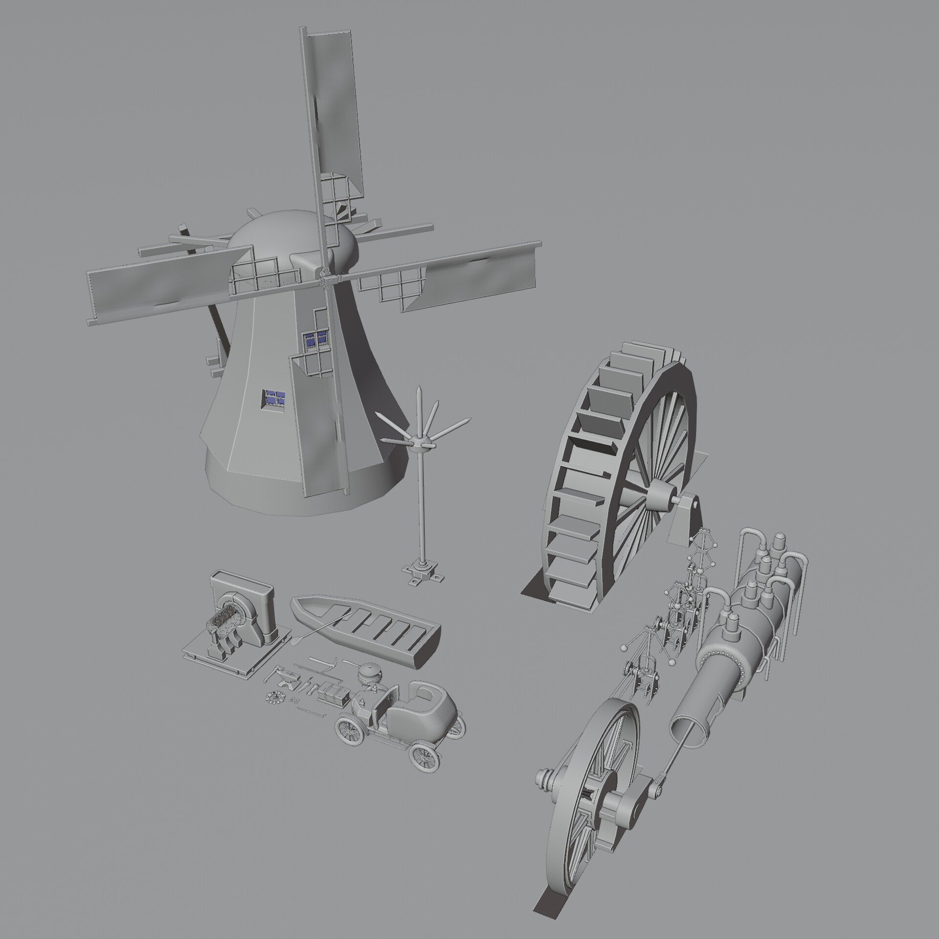 ArtStation - Low Poly High Quality Model